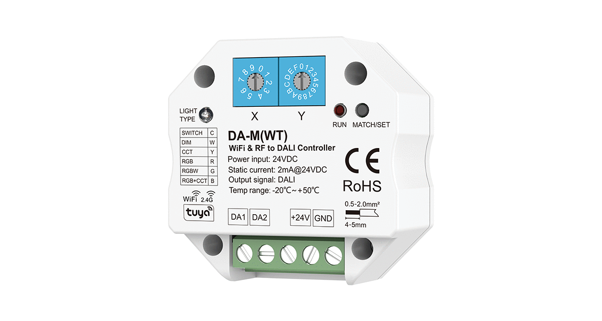 WiFi & RF to DALI Converter DA-M(WT)