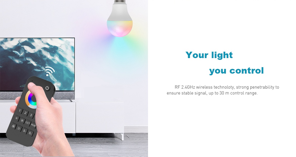 RF 2.4G LED Dimming Remote RT1